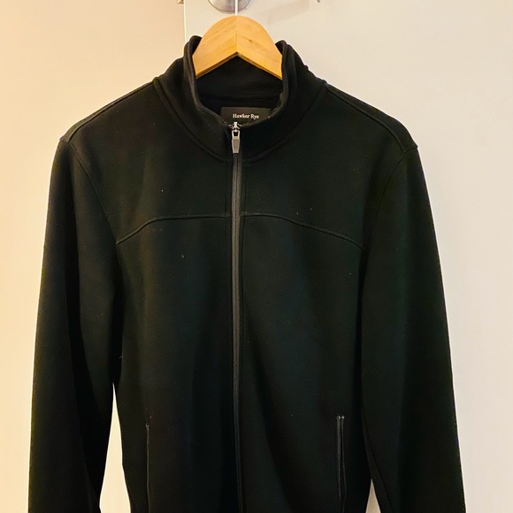 Hawker Rye | Jackets & Coats | Hawker Rye Black Track Jacket S | Poshmark
